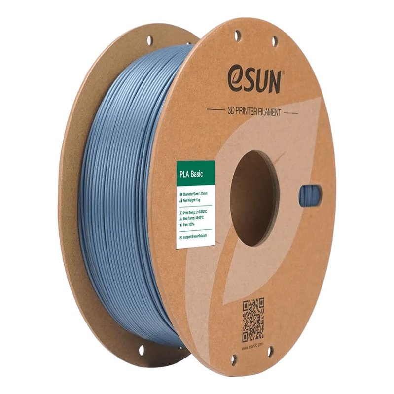 Філамент для 3D-принтера eSUN PLA-Basic Grey, 1 кг - Всі запчастини