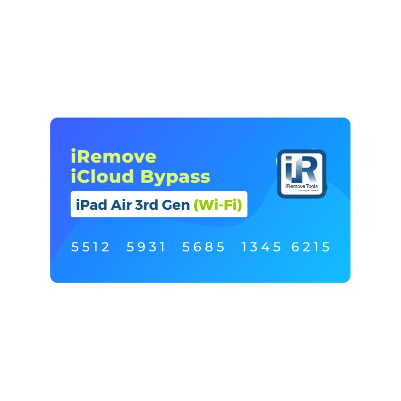 iRemove iCloud Bypass for iPad Air 3rd Gen (Wi-Fi) - GsmServer